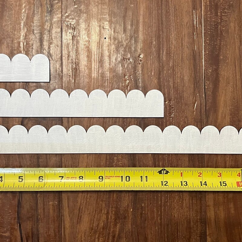 Wood Scallop Trim - Etsy
