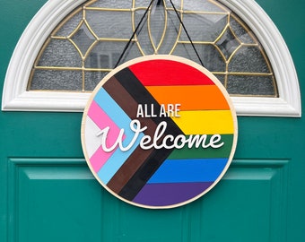 Equality Poster, Classroom Decor, All Are Welcome Here Sign, Kindness ...