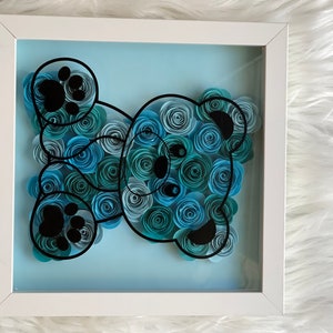 Teddy Bear Flower Box | Flower Shadow Box | Customized Gift for ...
