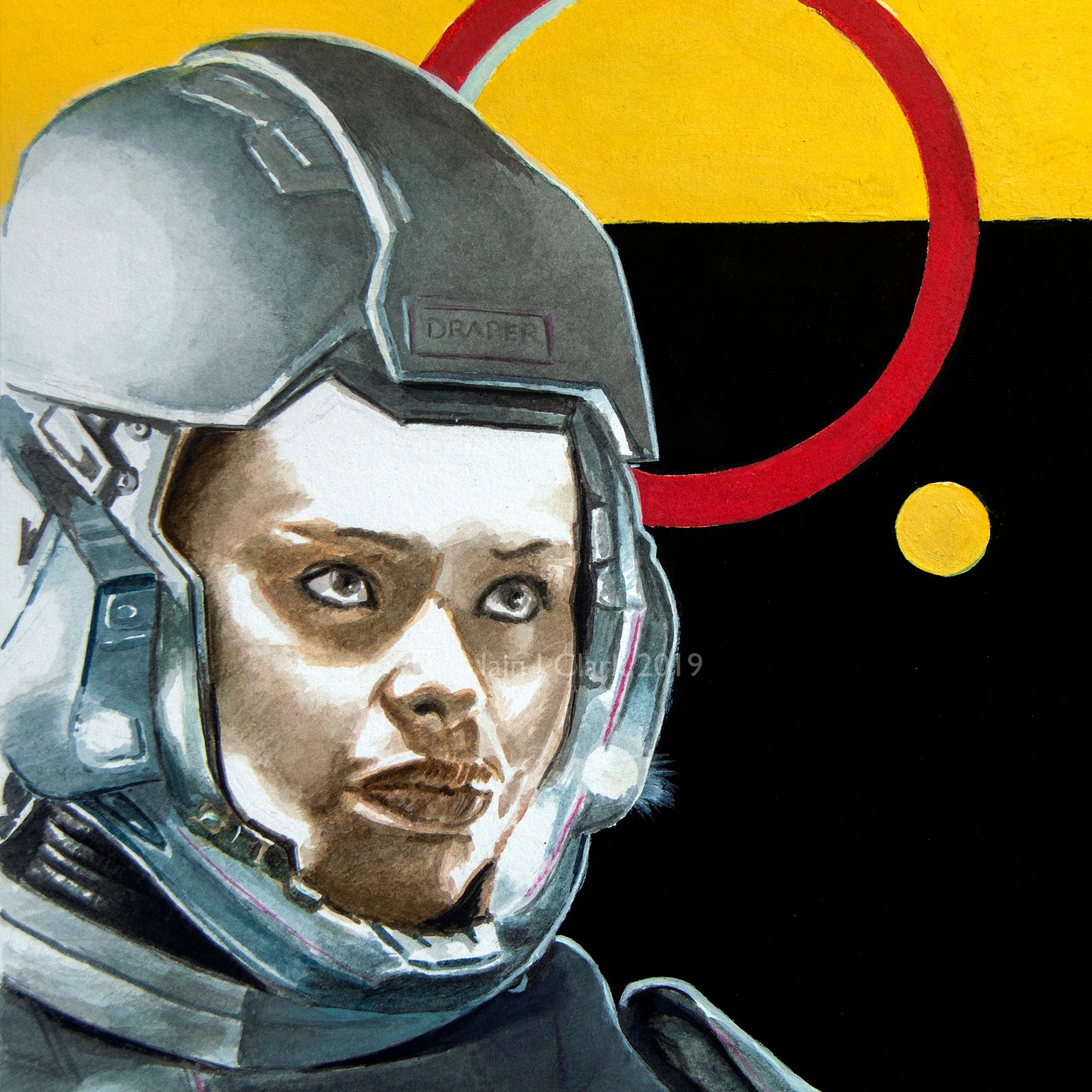 Bobbie Draper (frankie Adams) - PRINT - Giclée Print of My Original ...