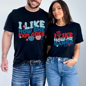 I Like How She Explodes Svg, I Like How He Bangs Svg, Patriotic Couple ...