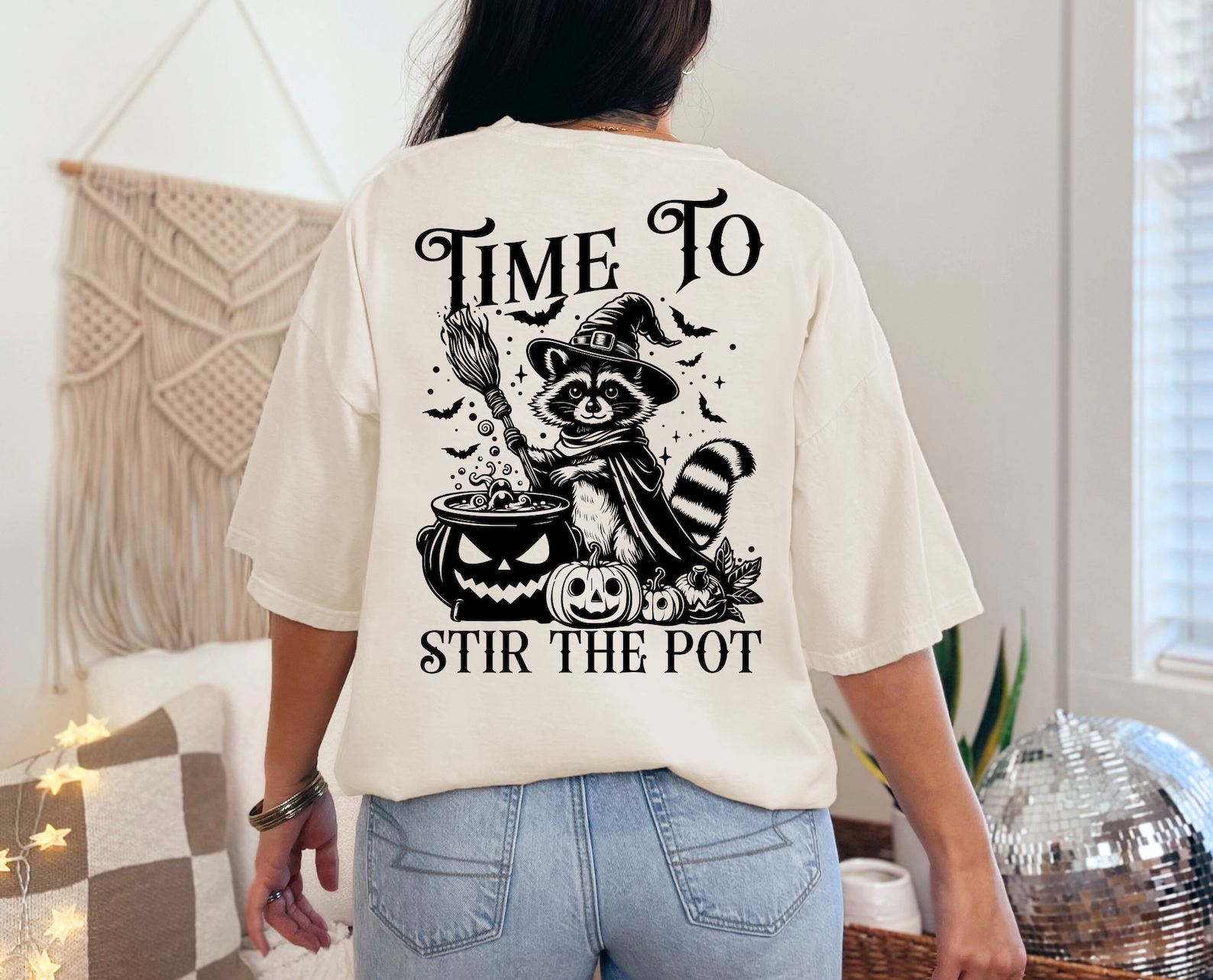 Time to Stir the Pot SVG PNG, Feral Raccoon Svg, Raccoon Brewing Svg ...