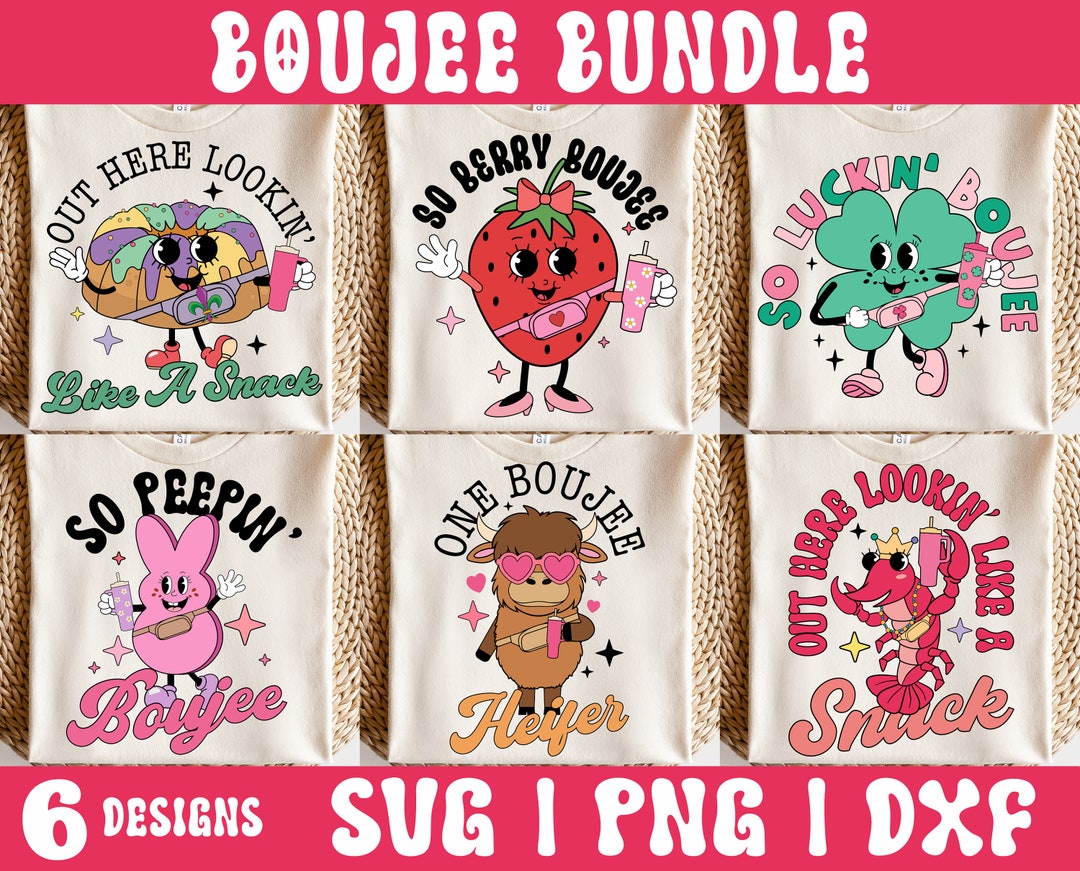 Boujee SVG Bundle, Stanley Tumbler Svg, Belt Bag Svg, Trendy Svg, One ...
