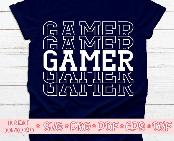 Gamer Bundle svgGamer svgPlayaer svgVideo game svgJoystick | Etsy