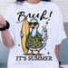 Bruh It’s Summer Goose PNG, Funny Summer Meme Png, Retro Vibes Snarky ...