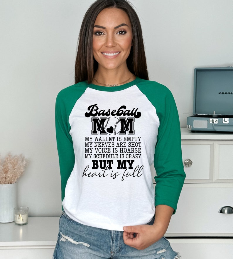 Baseball Mom My Wallet is Empty Svg, Baseball Mom Svg, Baseball Vibes ...
