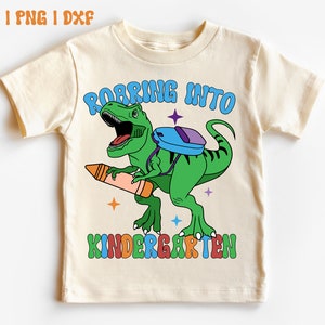 Roaring Into School SVG Bundle, Back to School Svg, Dinosaur Preschool ...