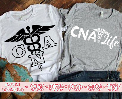 CNA Svgcna Life Svgcertified Nursing Assistant Svgcna Svg - Etsy