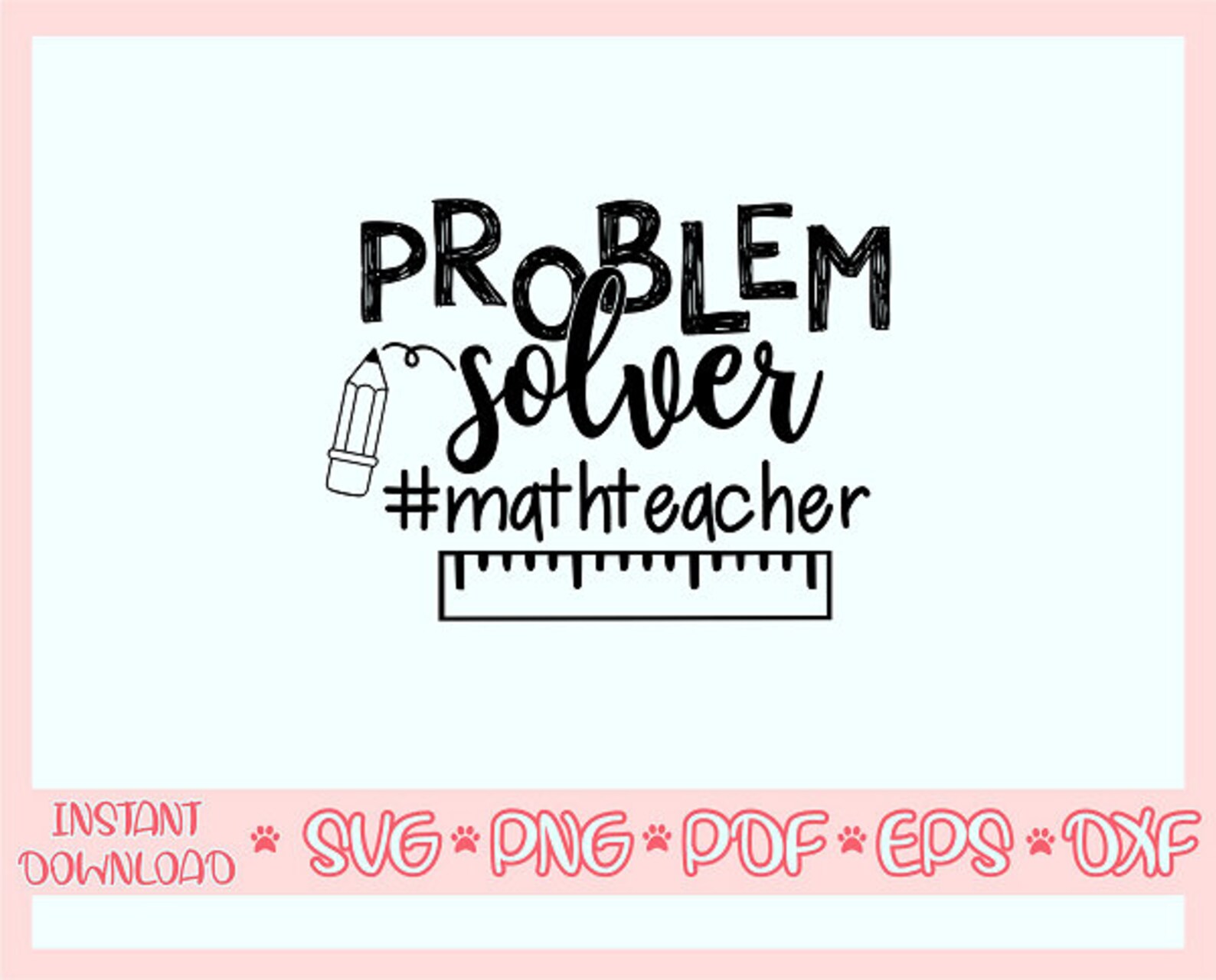 Problem Solver Svgproblem Solver Shirt Svgteacher Svgsuper - Etsy