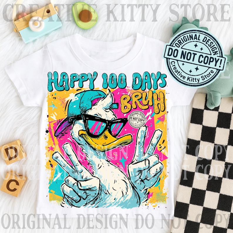 Grappige preppy 100 dagen school png-bundel, retro trendy kinderschool ...