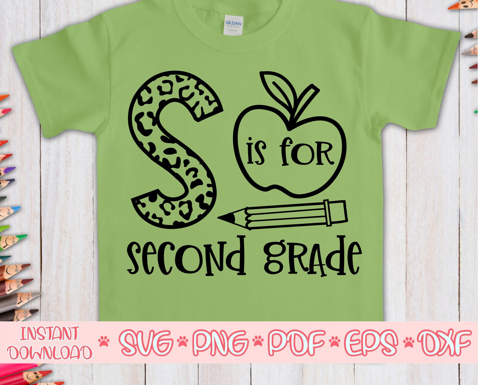 School Bundle Svgf is for First Grade Shirt Svgback to - Etsy
