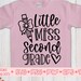 Little Miss School Bundle Svg,first Grade Shirt Svg,back to School Cut ...