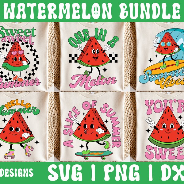 Watermelon Svg - Etsy