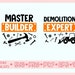 Master Builder Svg,demolition Expert Svg,demoexpert Svg,daddy and Me ...