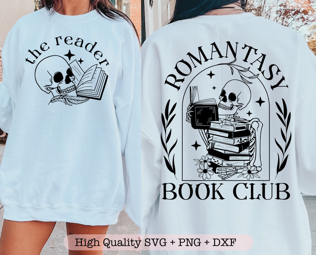Romantasy Book Club Svg, Trendy Bookish Svg, Romantasy Lover Svg ...