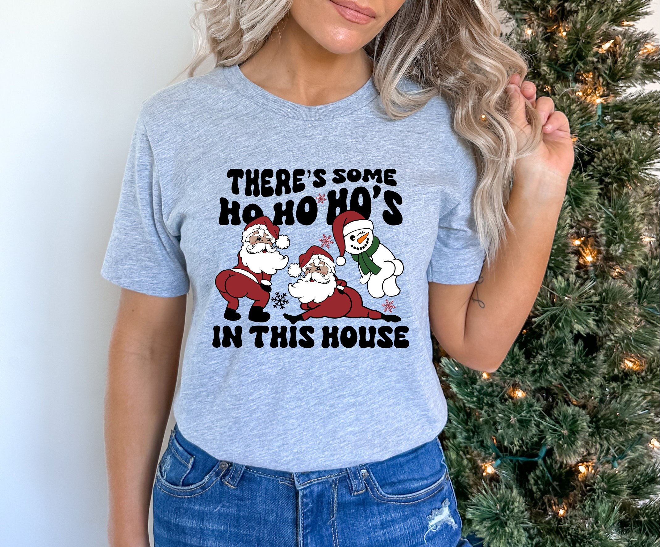 There's Some Ho Ho Ho's in This House Svg, Funny Santa Svg, Adult Humor ...