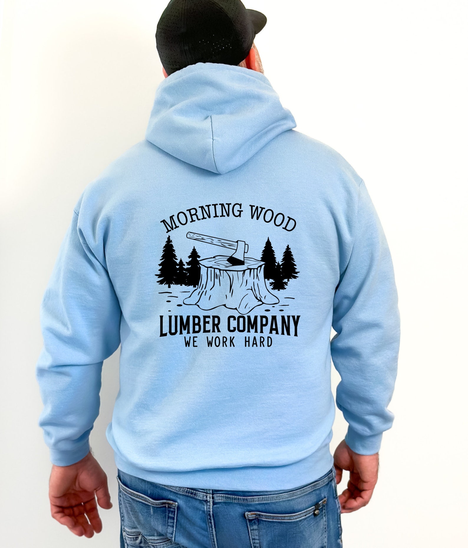 Morning Wood Lumber Company Svg, We Work Hard Svg, Funny Shirt Svg ...