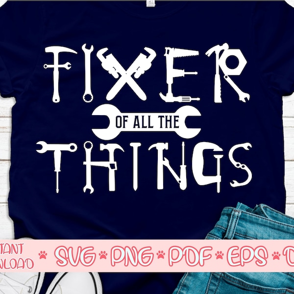 Fixer of All the Things Svg - Etsy Ireland