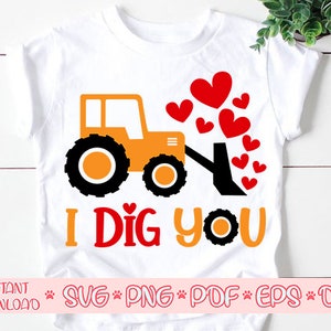 I Dig You Love Svg,valentines Day Svg,love Svg,loads of Love Svg,heart ...