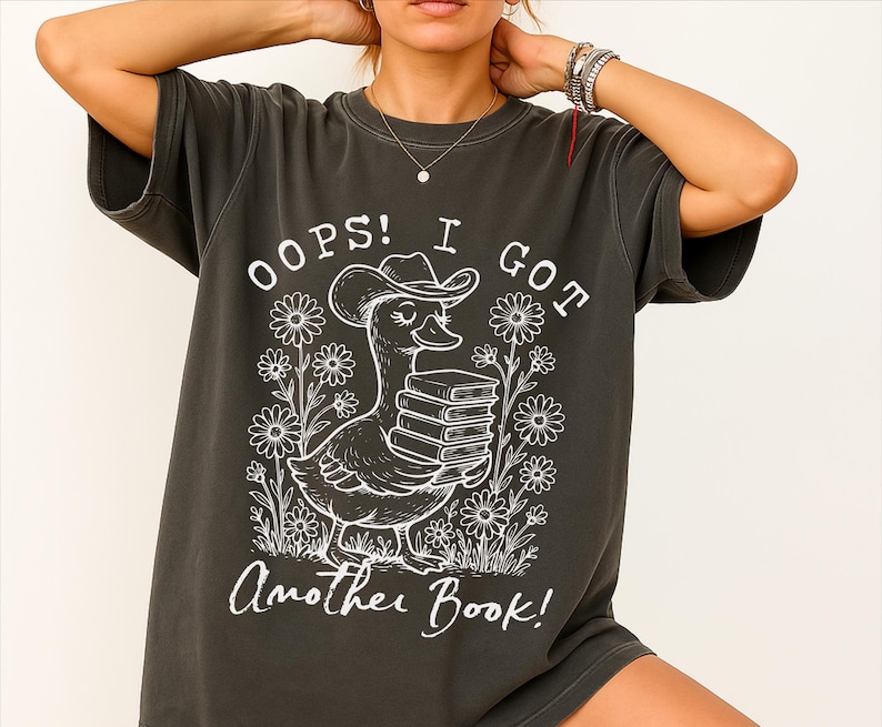Oops I Got Another Book Goose PNG, Funny Reading Humor Png, Sarcastic ...