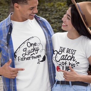 Matching Couple SVG Bundle, Happy Valentine's Day Svg, Couple Shirts ...