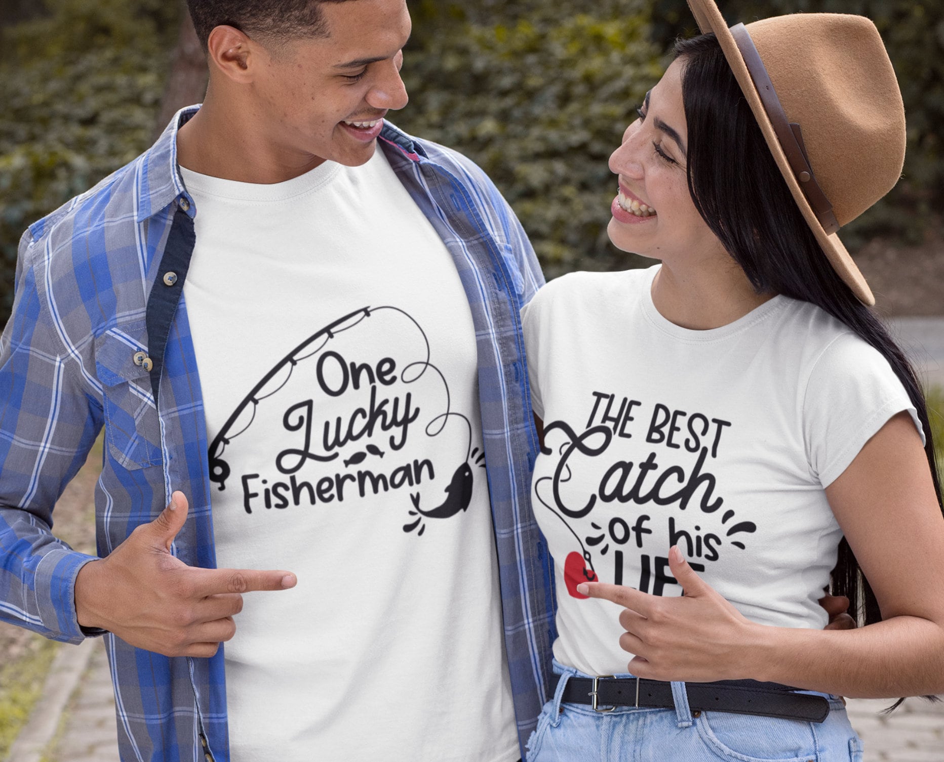 Matching Couple SVG Bundle, Happy Valentine's Day Svg, Couple Shirts ...