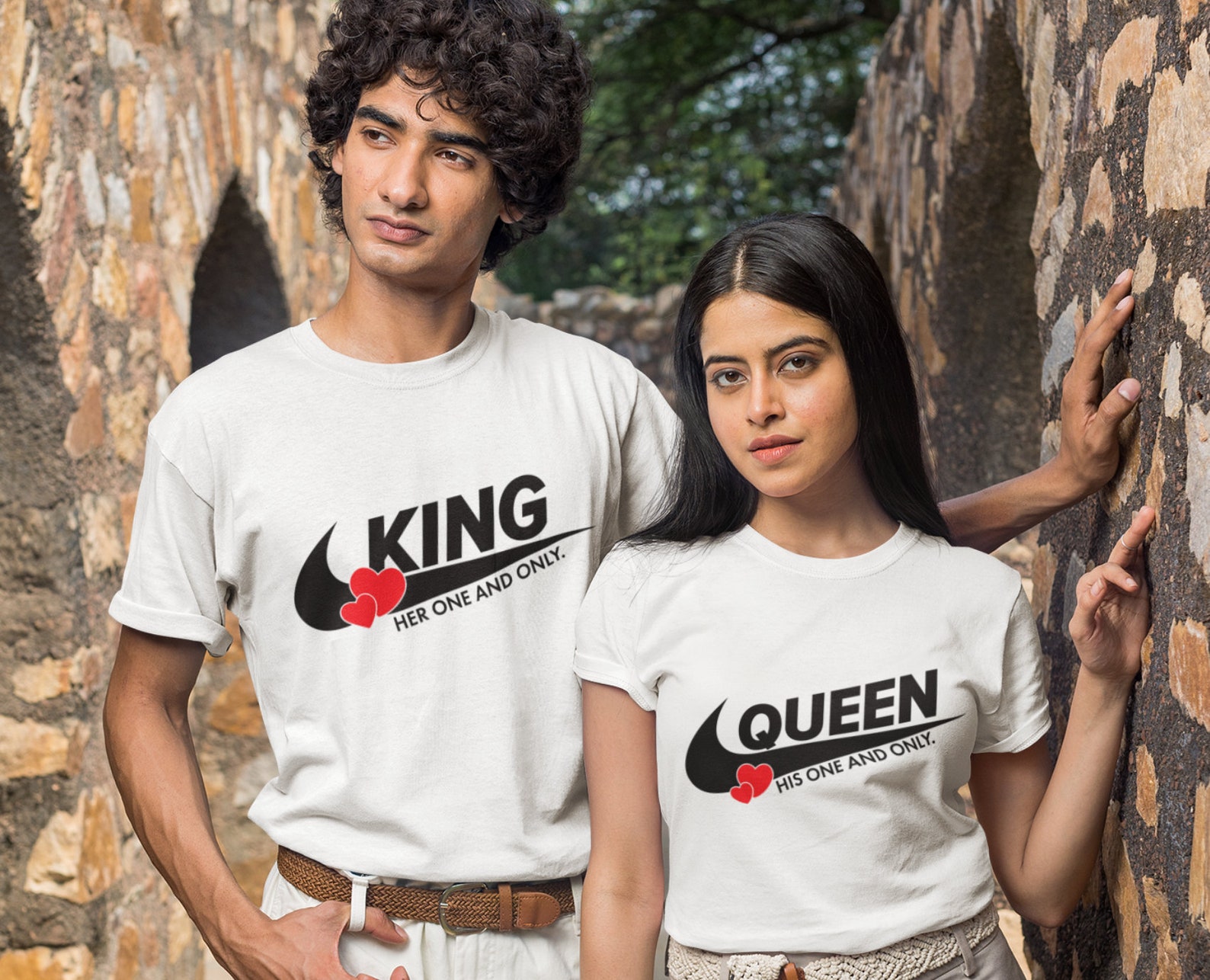 Matching Couple SVG Bundle, Happy Valentine's Day Svg, Couple Shirts ...