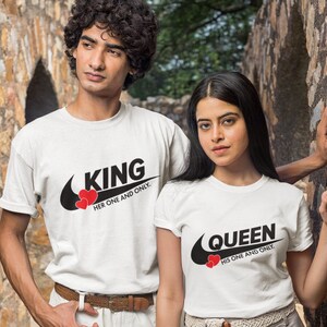 Matching Couple SVG Bundle, Happy Valentine's Day Svg, Couple Shirts ...