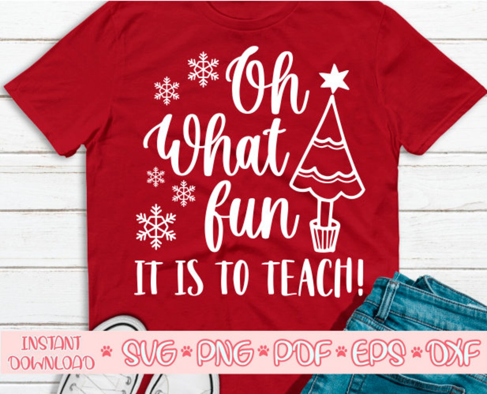 Oh What Fun It is to Teach Svgchristmas 2020 Svgchristmas - Etsy