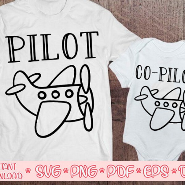 Pilot Svg - Etsy