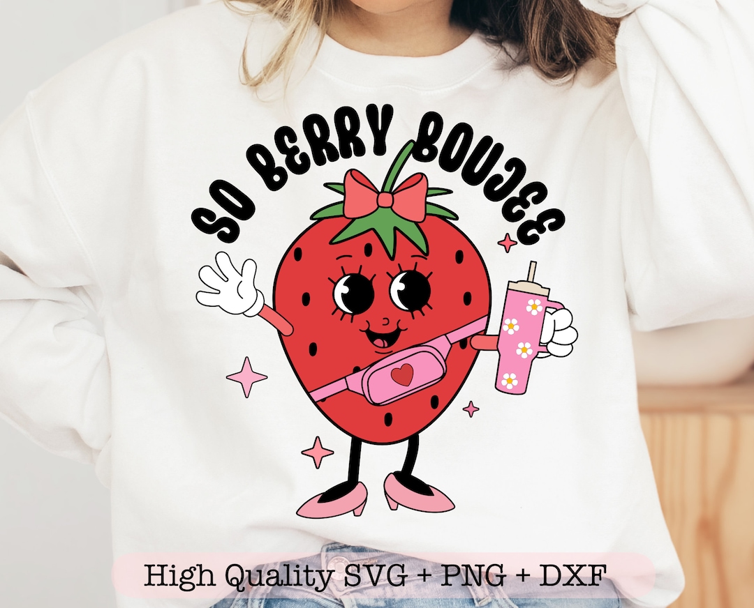 So Berry Boujee Svg, Boujee Strawberry Svg, Trendy Tumbler Svg, Belt ...