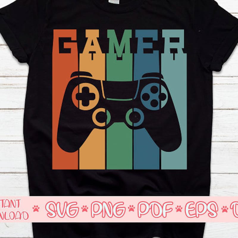 Gamer Svg - Etsy