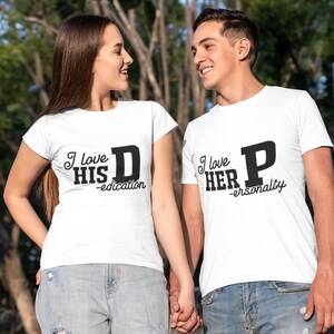 Matching Couple SVG Bundle, Happy Valentine's Day Svg, Couple Shirts ...