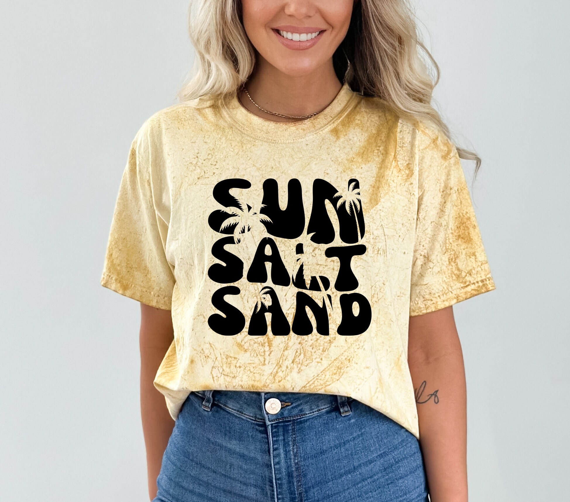 Sun Salt Sand Svg Summer Shirt Svg Beach Life Svg Vacation - Etsy