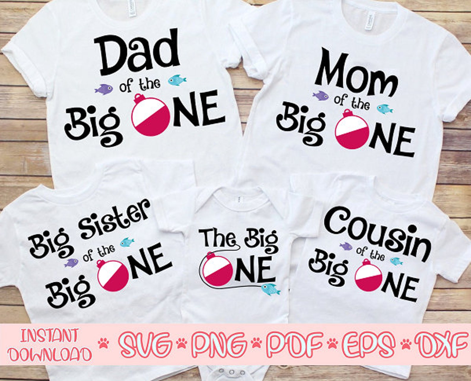 The Big One Fishing Svg,the Big One Svg,the Big One Family Svg,birthday ...