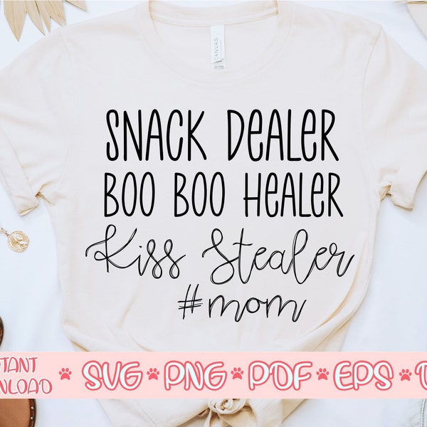 Snack Dealer Boo Boo Healer Kiss Stealer - Etsy