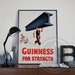 Vintage Irish Guinness Advert Poster Print, Ideal Christmas Xmas Gift ...