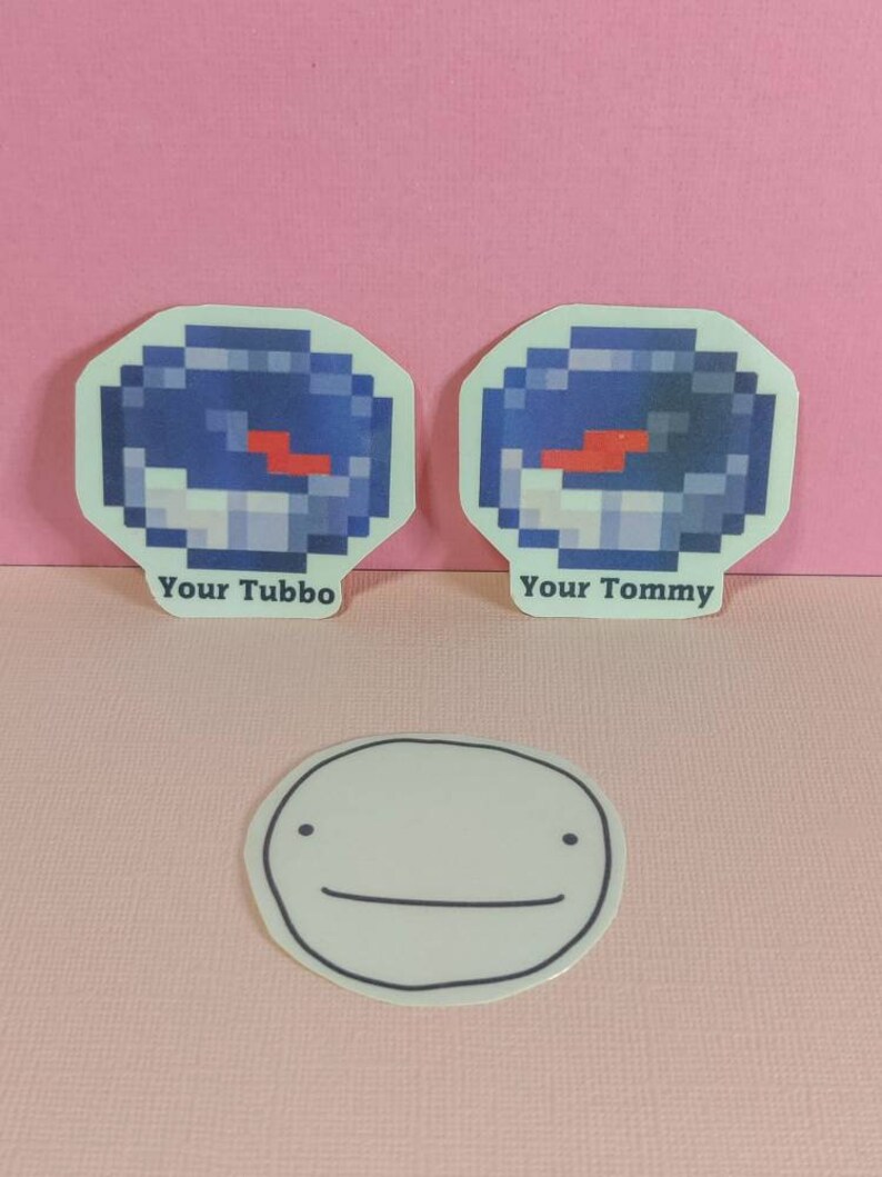 Tommy X Tubbo Compass Vinyl Sticker, Die Cut Minecraft Friendship ...