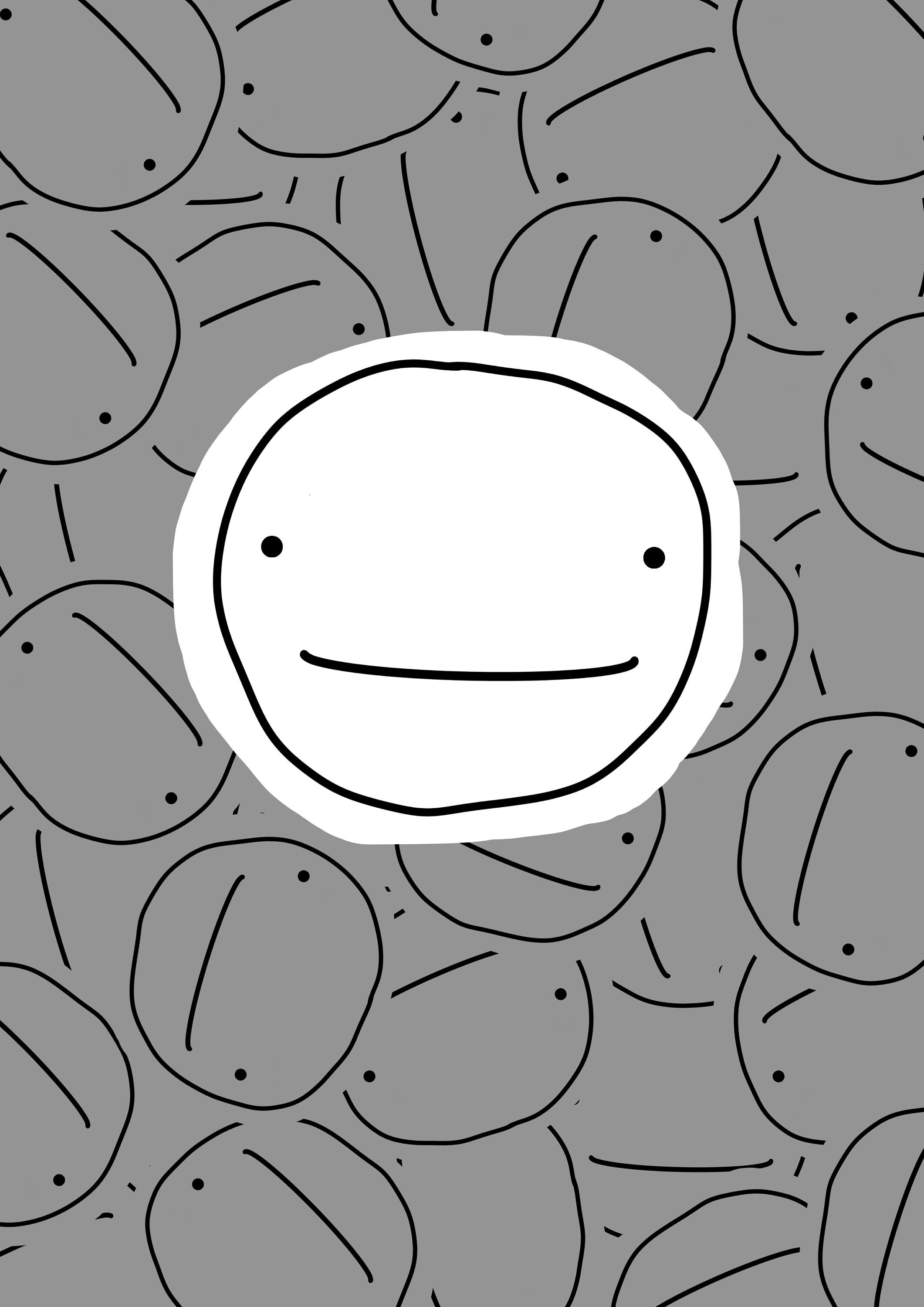 Dream Smiley Face Vinyl Sticker Die Cut Minecraft Sticker Set - Etsy