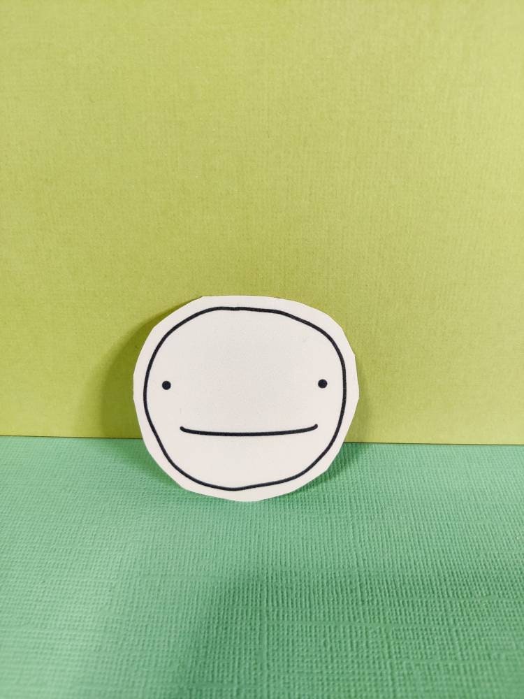 Dream Smiley Face Vinyl Sticker Die Cut Minecraft Sticker Set - Etsy ...