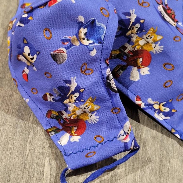 Sonic the Hedgehog Mask - Etsy