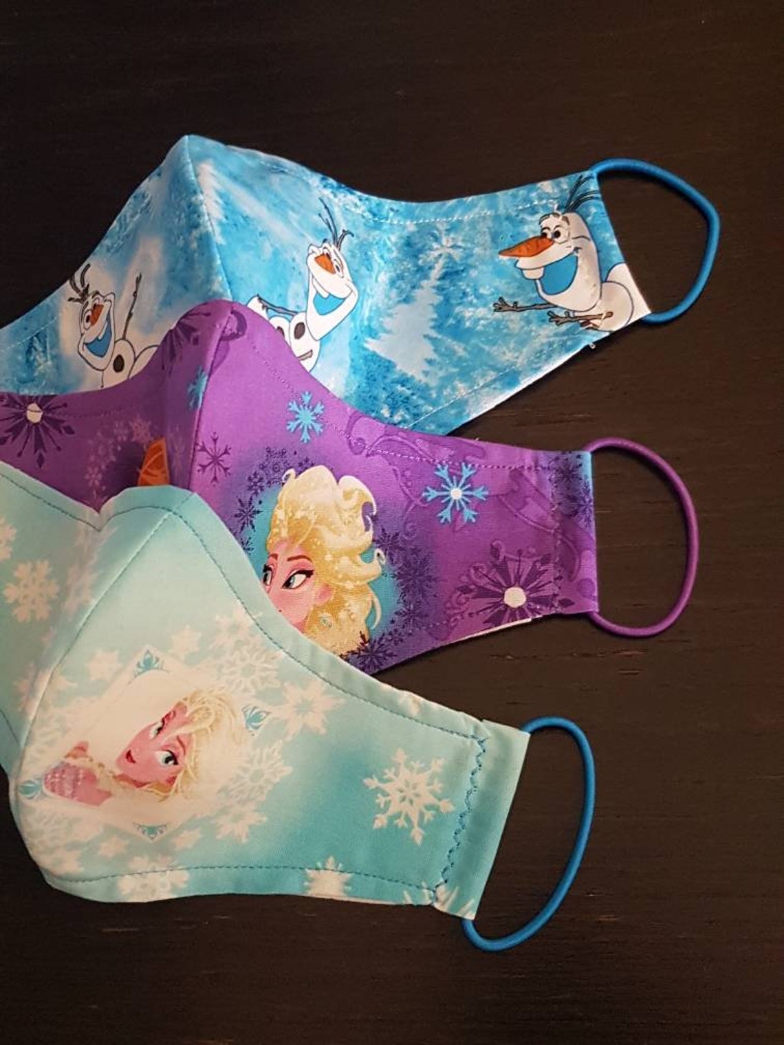 Frozen Face Masks Olaf Mask Elsa Mask Anna Mask Frozen | Etsy Ireland