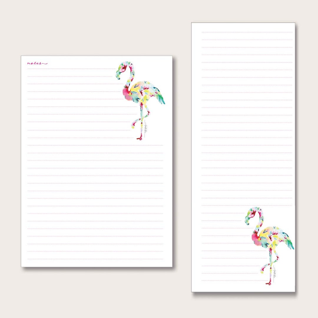 Flamingo Notepad Bundle Stationery Gift for Her Him Christmas Birthday ...