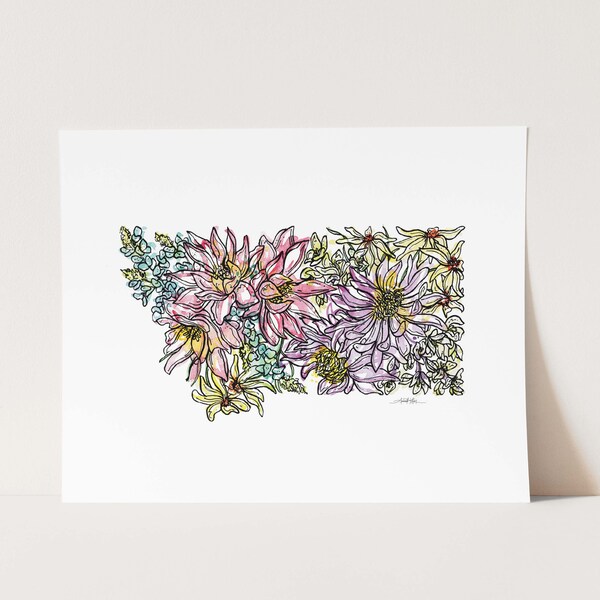 Montana Art Etsy