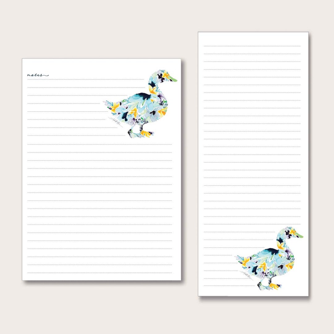 Duck Notepad Bundle - Etsy