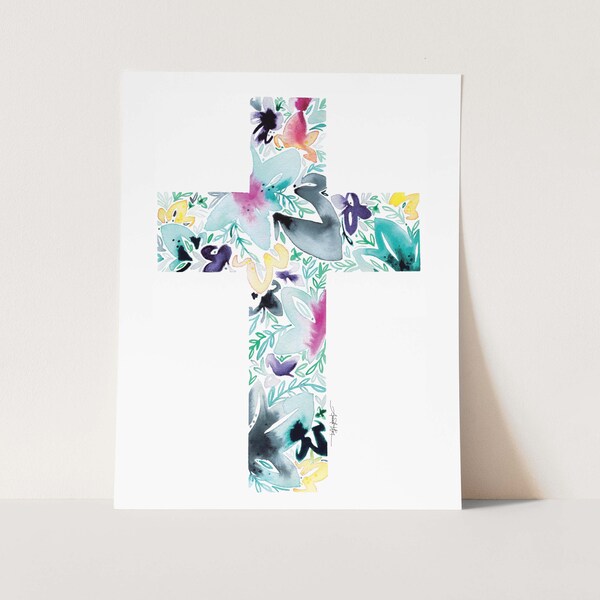 Easter Cross Painting - Etsy