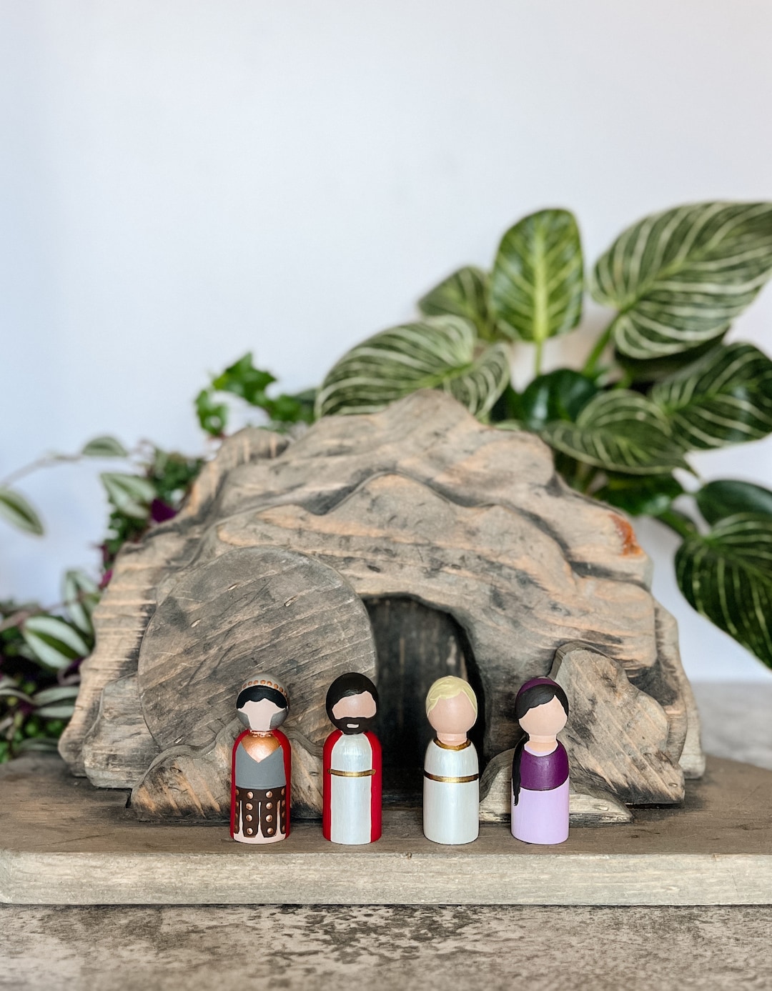 Interactive Easter Scene SET / Crèche / Christ's Resurrection Tomb - Etsy