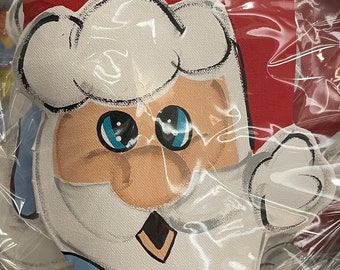 Santa Wreath Attachment - Etsy