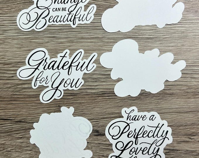 SVG and Scanncut Cut Files for Autumn Expressions Sentiments - Etsy