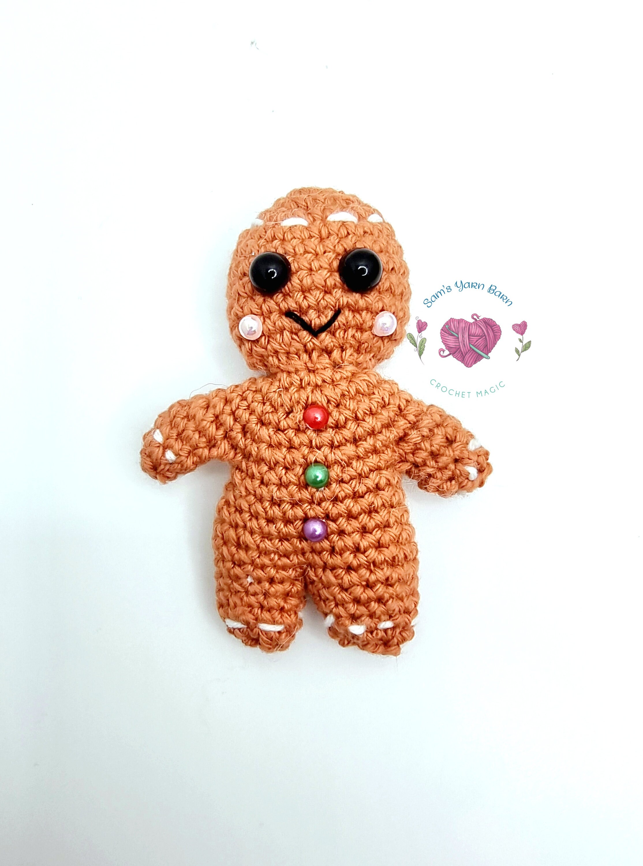 George the Gingerbread Man Person Girl Amigurumi Crochet Pattern Pdf ...